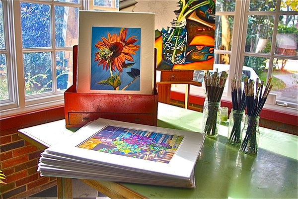 "Morning Glory" large art print by Greenville, SC artist Marie Scott ...